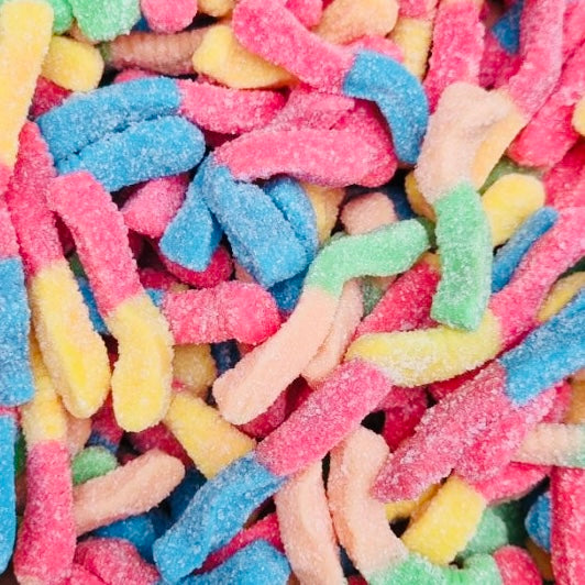 Fizzy Worms 200g (Halal) – Crazy Candy Co