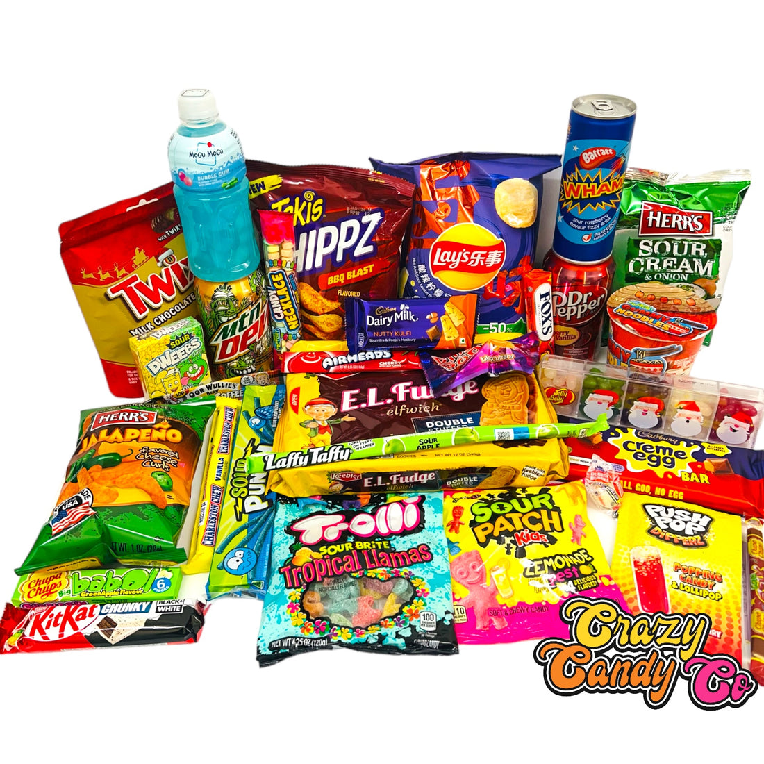 £50 Around The World Treat Box – Crazy Candy Co