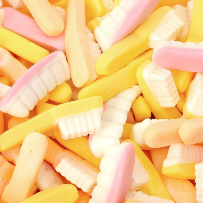 Teeth and Toothbrush Sweets 100g — Crazy Candy Co